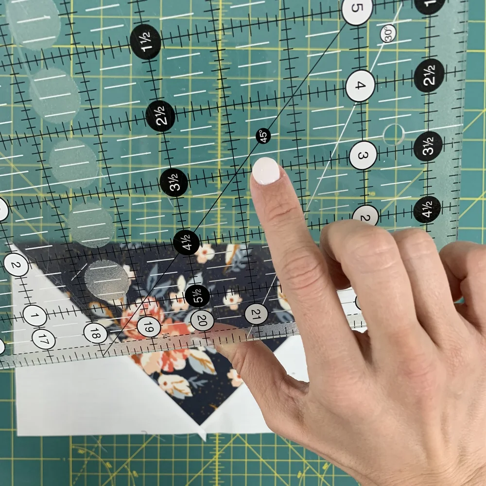 How to make 4 at a time no waste flying geese — Zahm Co.