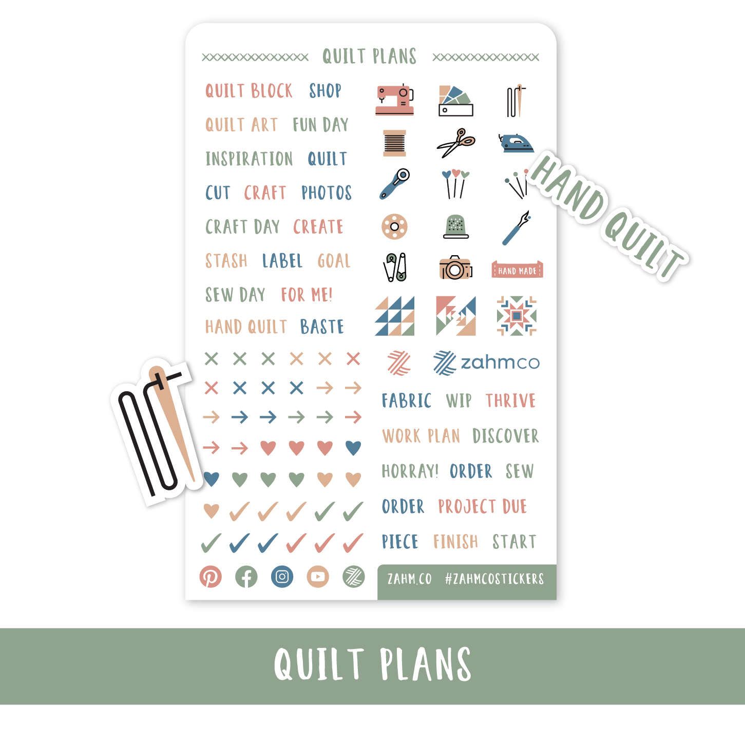 Modern Patterns, Quilts, and Crafts — Zahm Co.