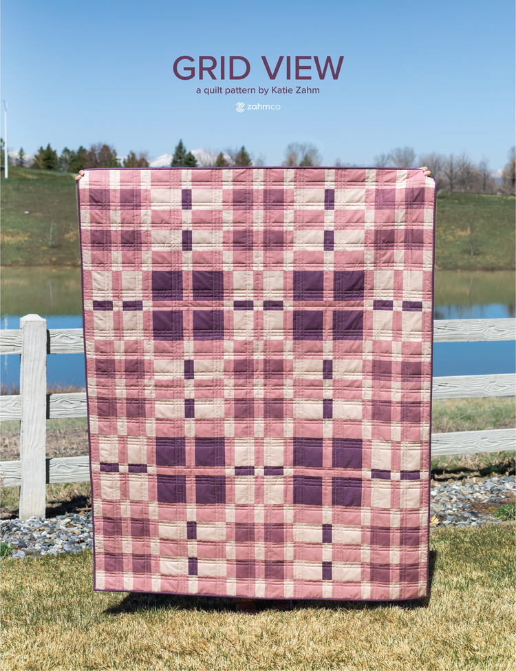 Grid View Quilt Pattern — Zahm Co.