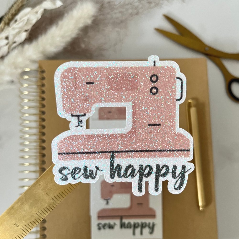 Functional Quilty Vinyl Stickers — Zahm Co.