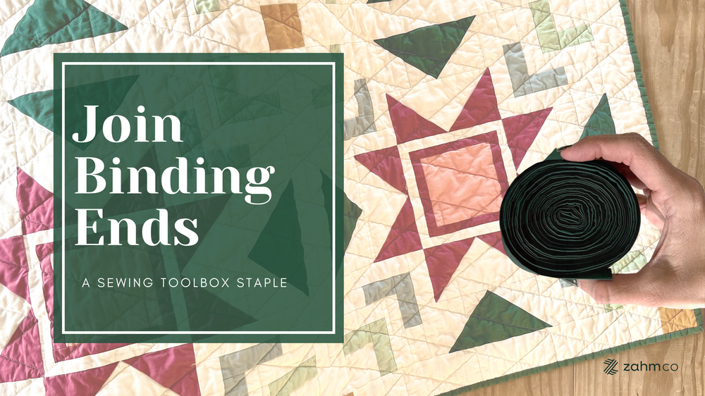 How to Join Binding Ends — Zahm Co.