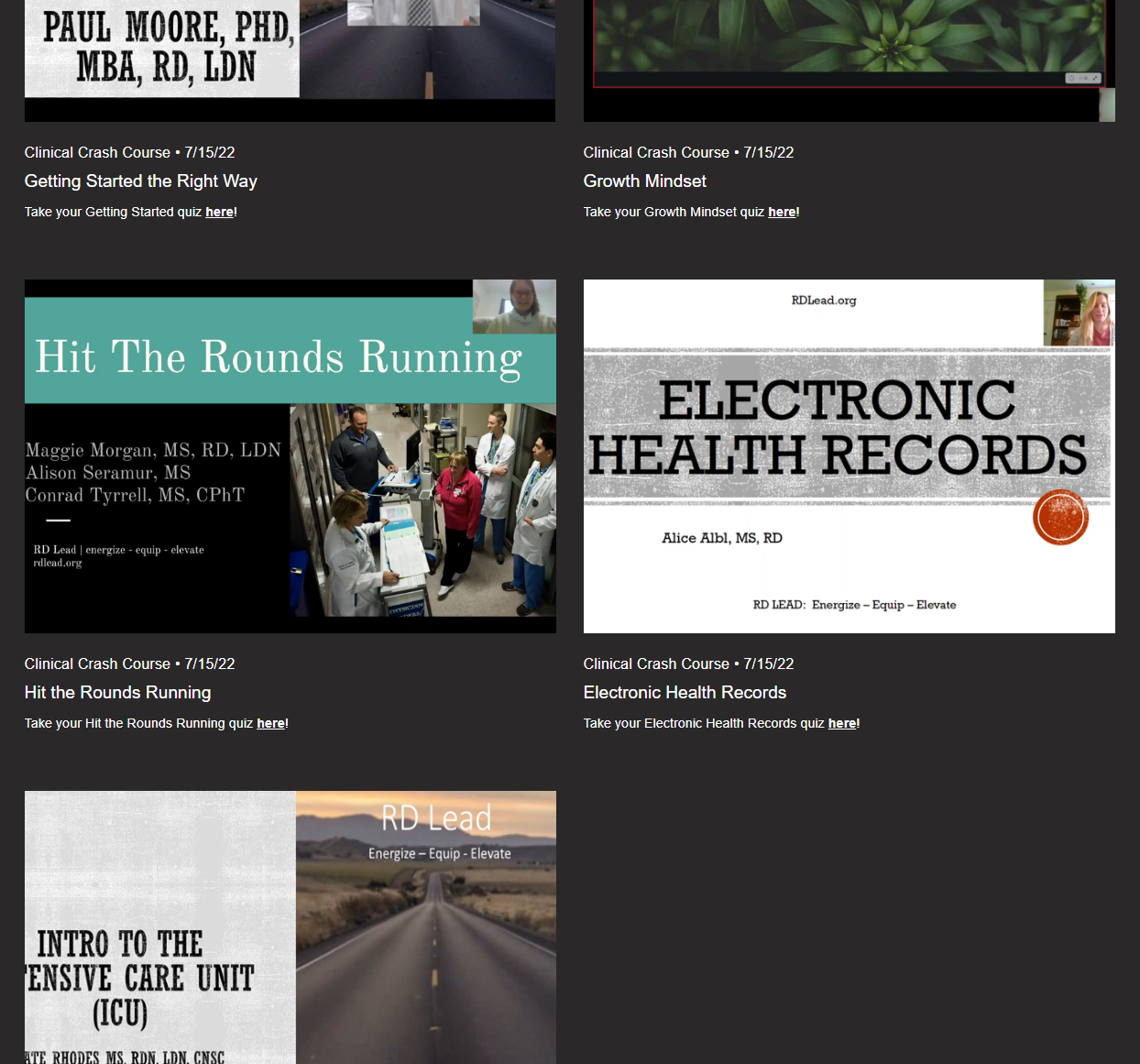 Plan Information — Prepare-Succeed-Repeat