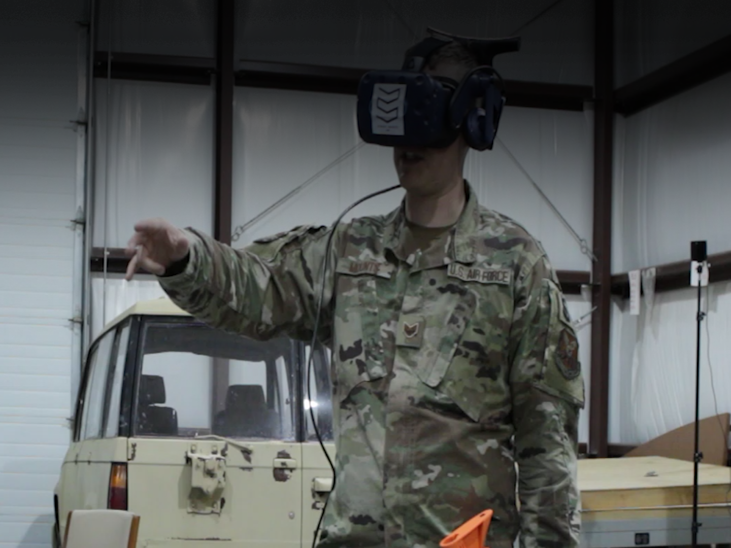 Virtual Reality Headset Military
