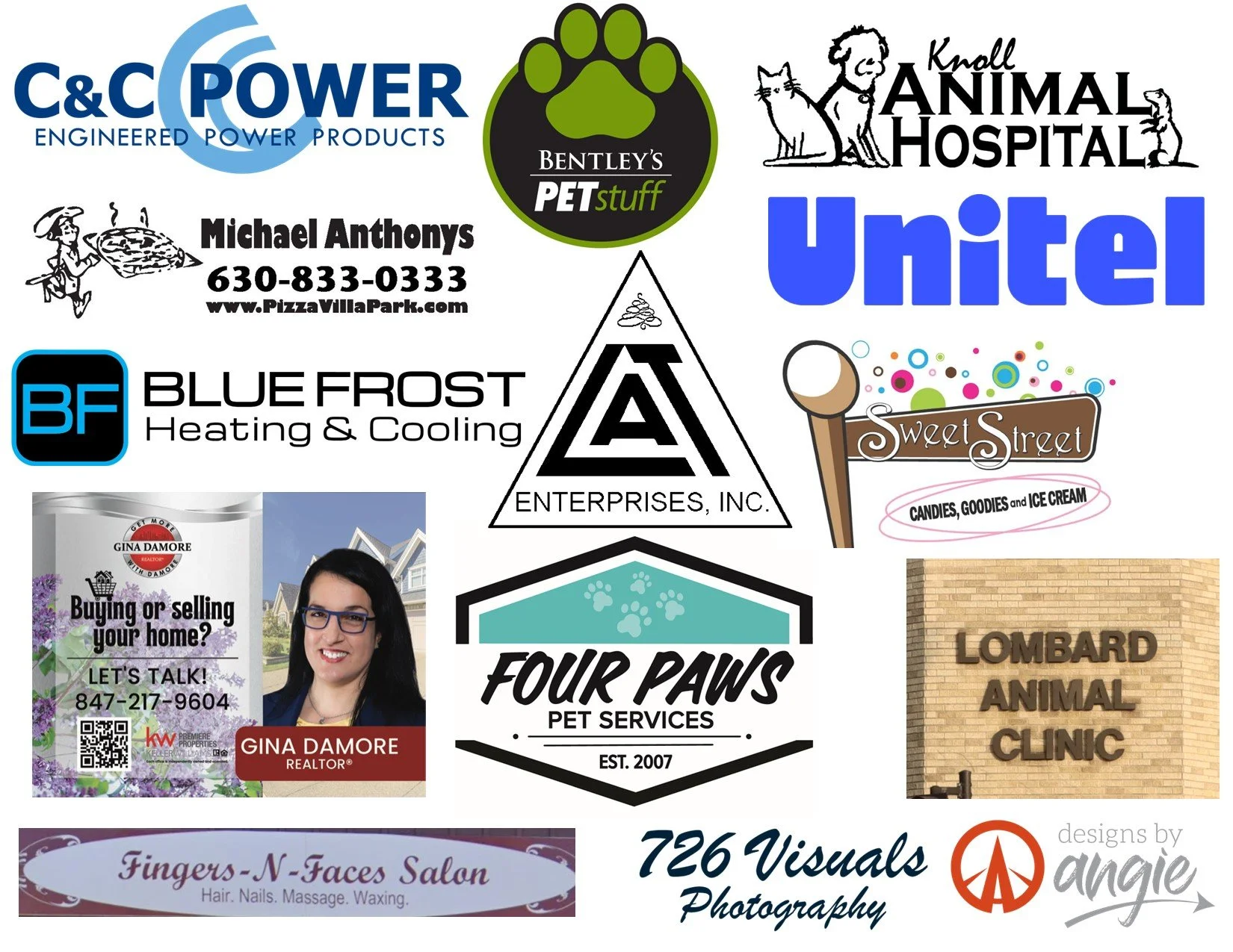 Thanks to Our 2024 Calendar Sponsors! — Chicagoland Animal Rescue NFP