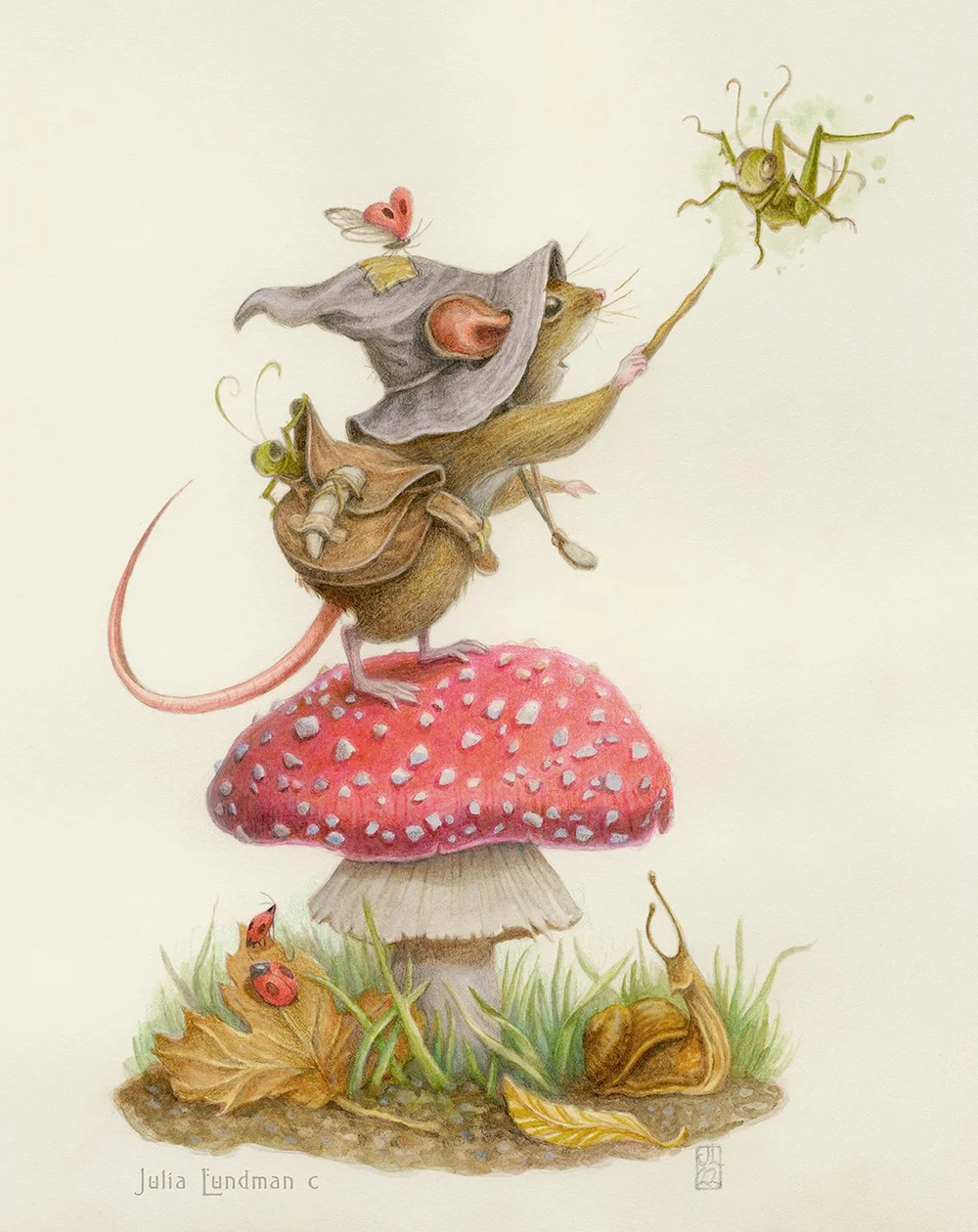 The Wizard — Julia Lundman Art