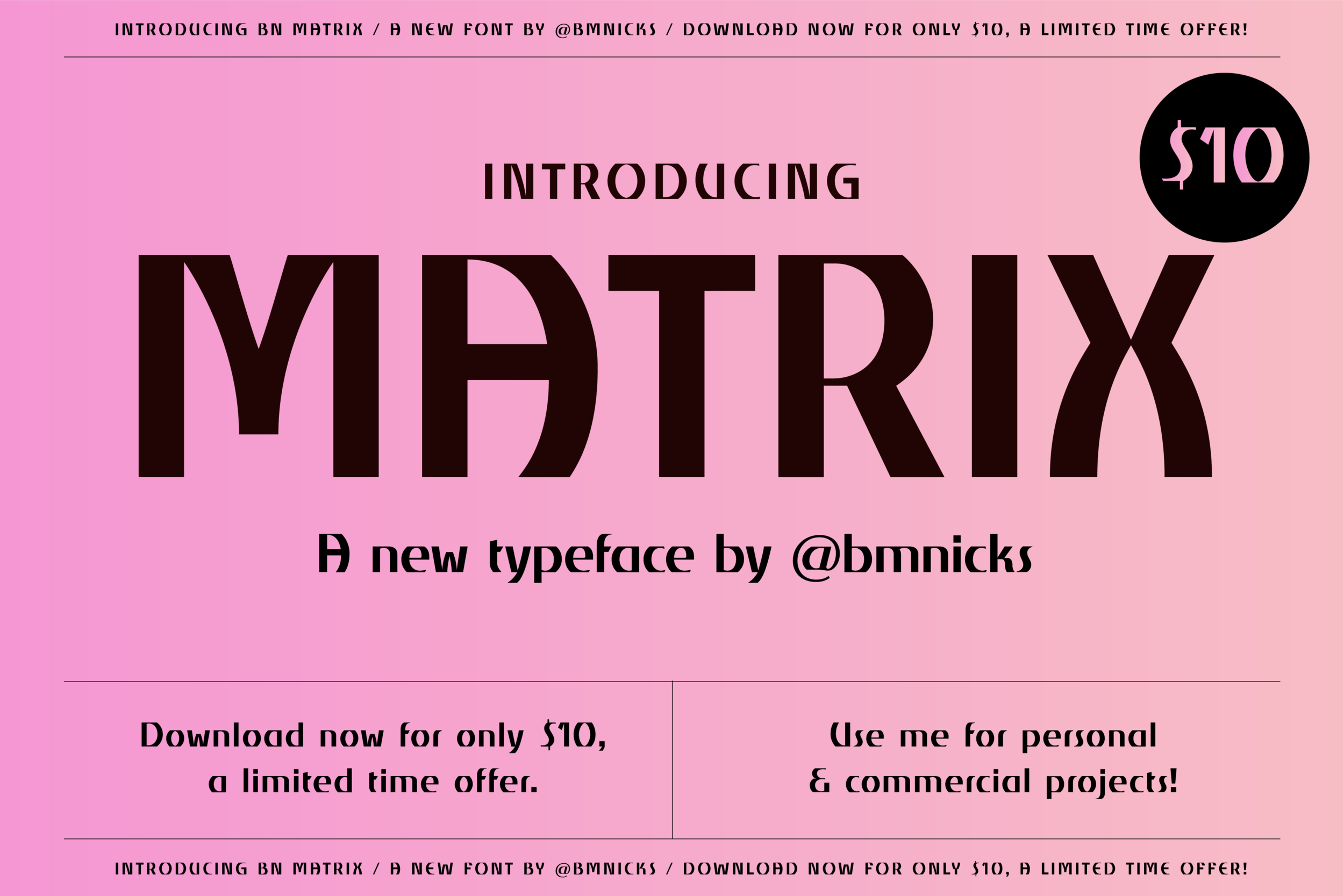 Ultimate Font Bundle Vol. 2 — Brandon Nickerson Portfolio