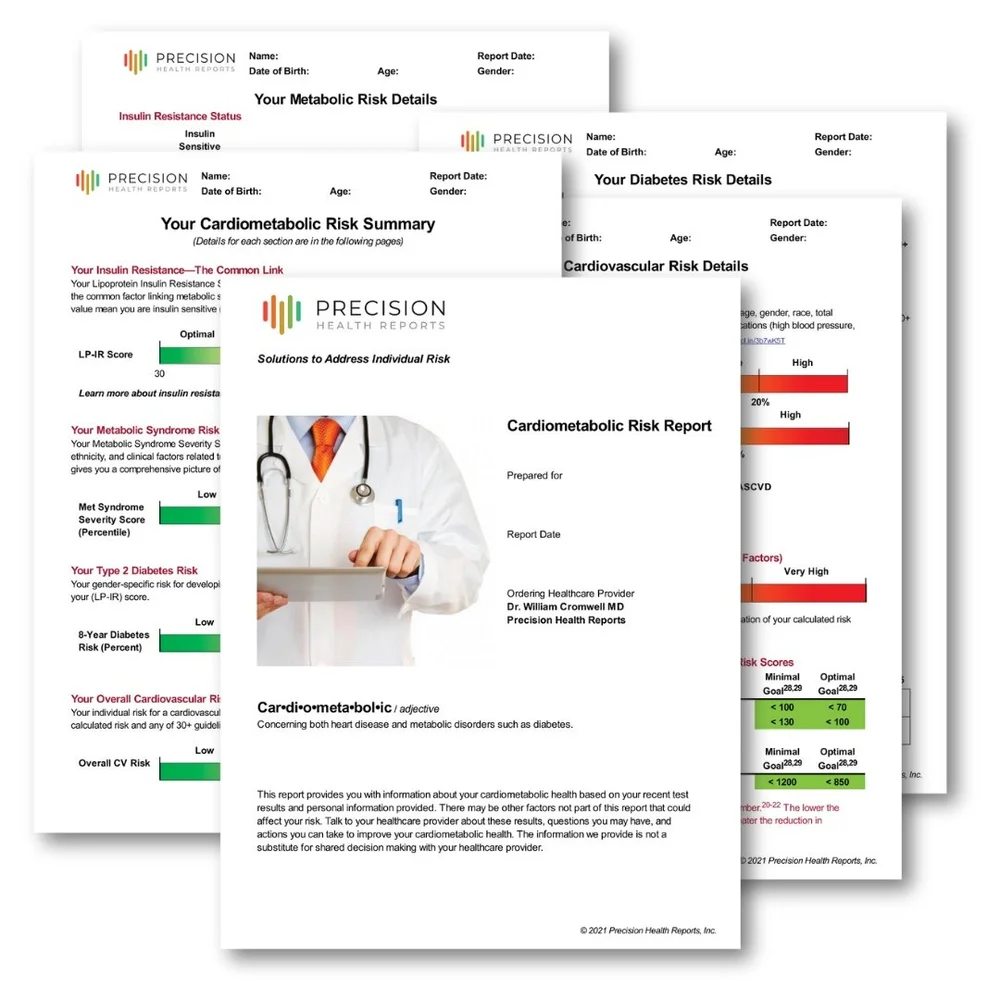 Precision Health Reports: Personalized Cardiometabolic Risk Assessment