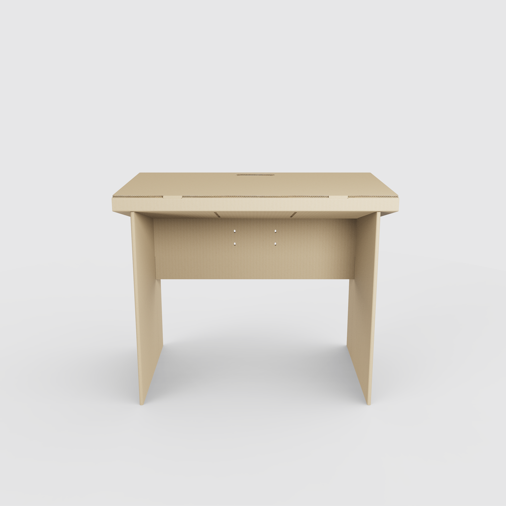 Flat Pack, Easy to Assemble Cardboard Kids Study Desk - Handy Desk