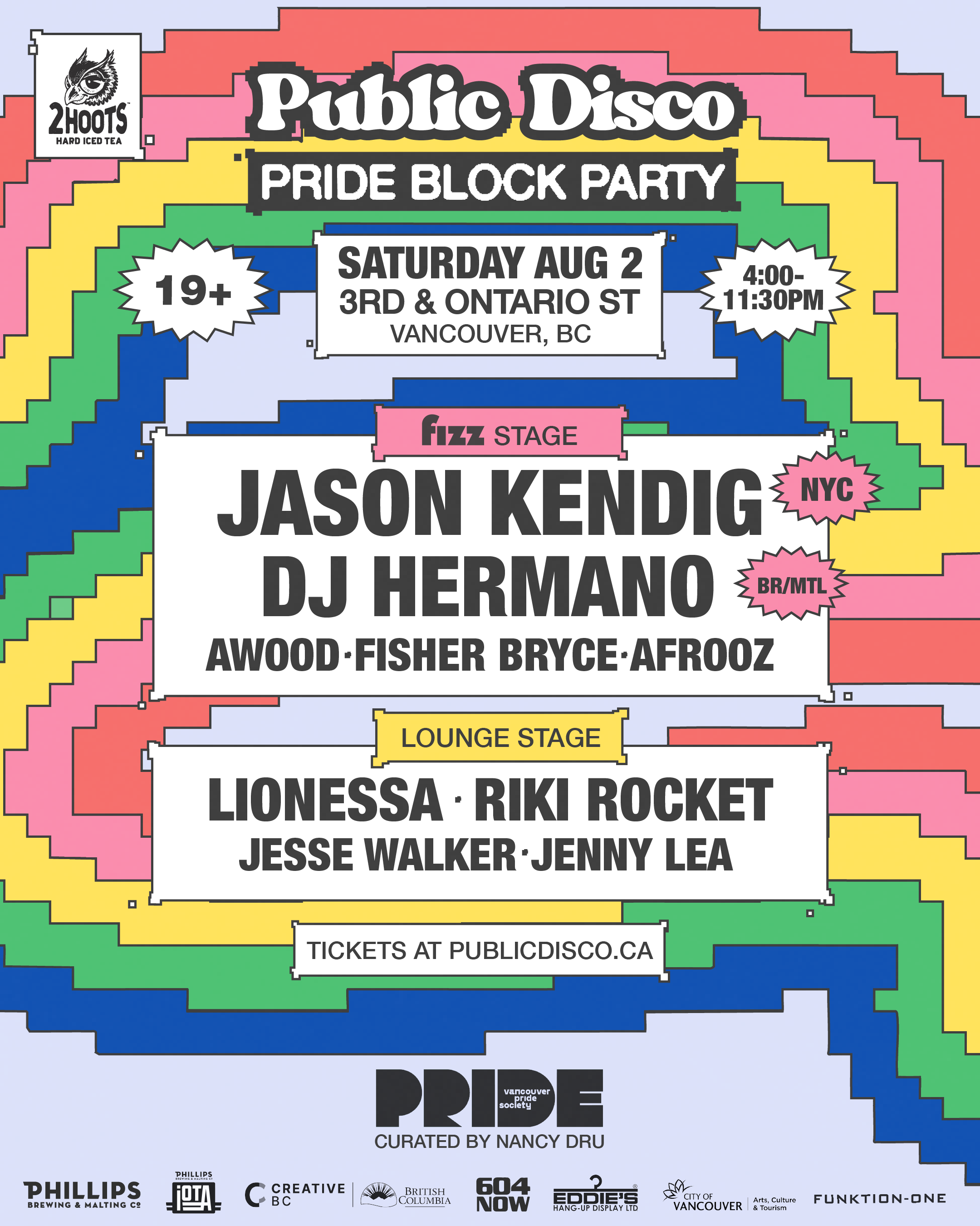 Public Disco Pride Block Party: Jason Kendig, DJ Hermano + More ...