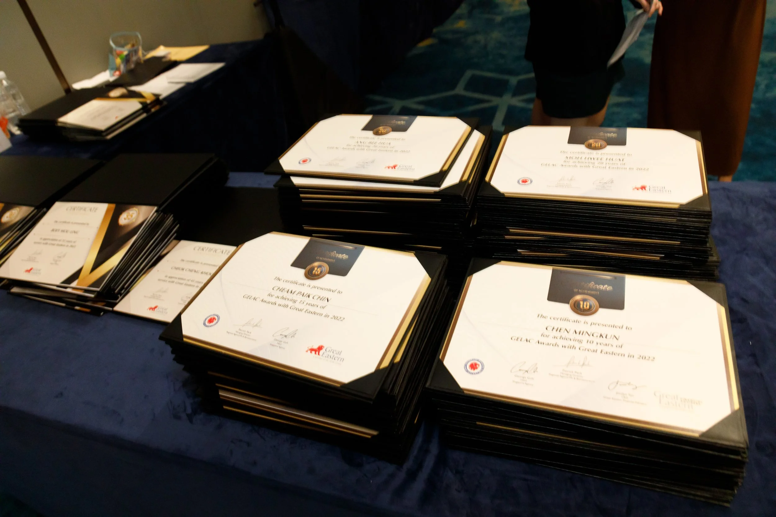 Awards Events (Great Eastern Long Service Awards) — Into E