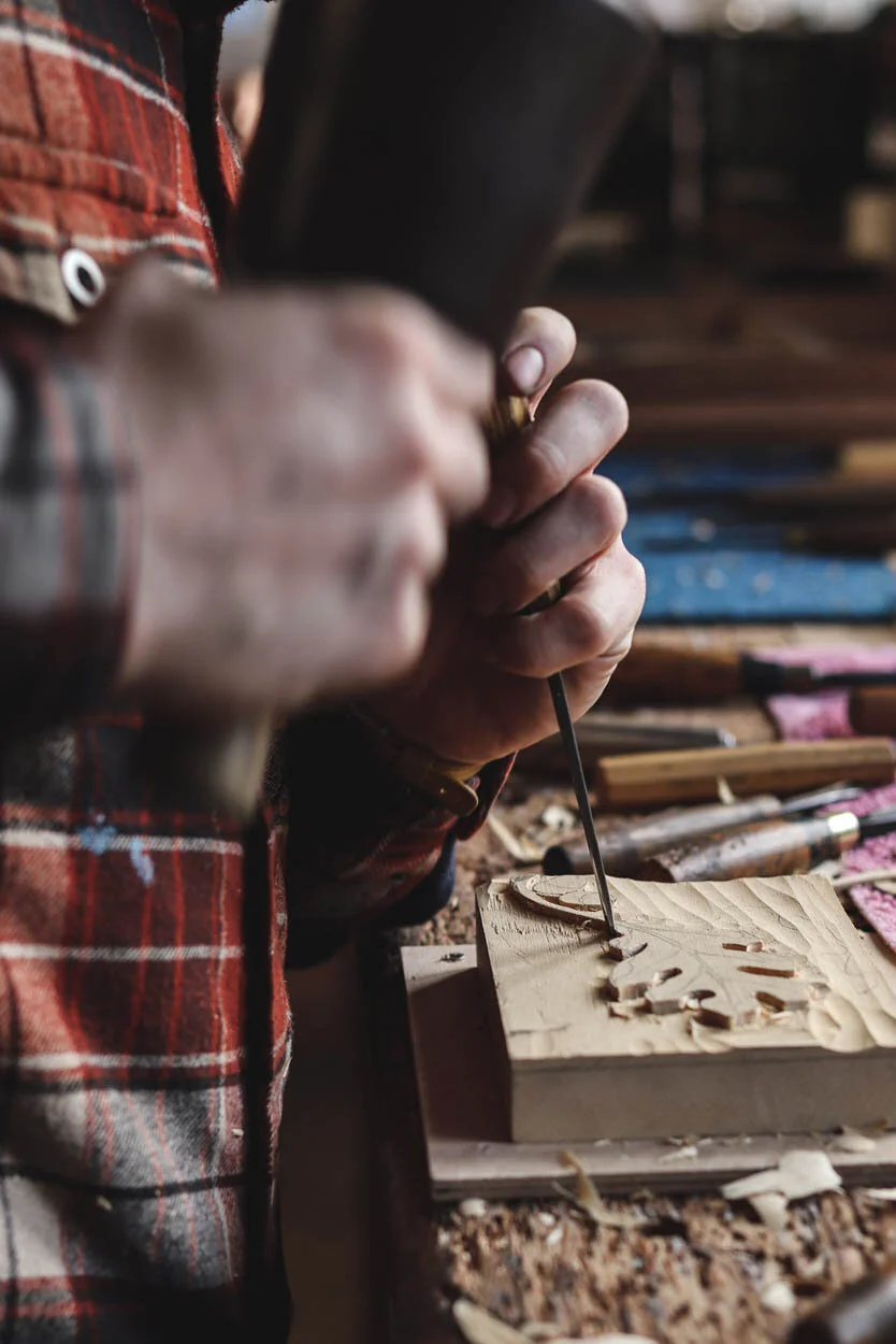 The art of wood carving… — Brad Allsop