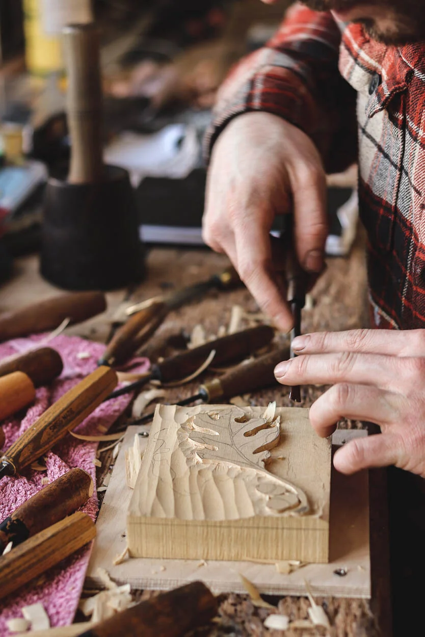 The art of wood carving… — Brad Allsop