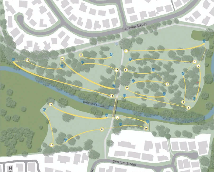 New disc golf course for Cadogan Street Park — Cr Ryan Murphy