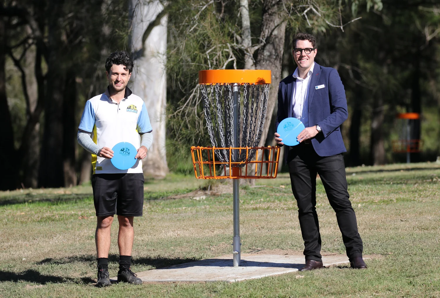 Disc golf takes off in Carindale — Cr Ryan Murphy