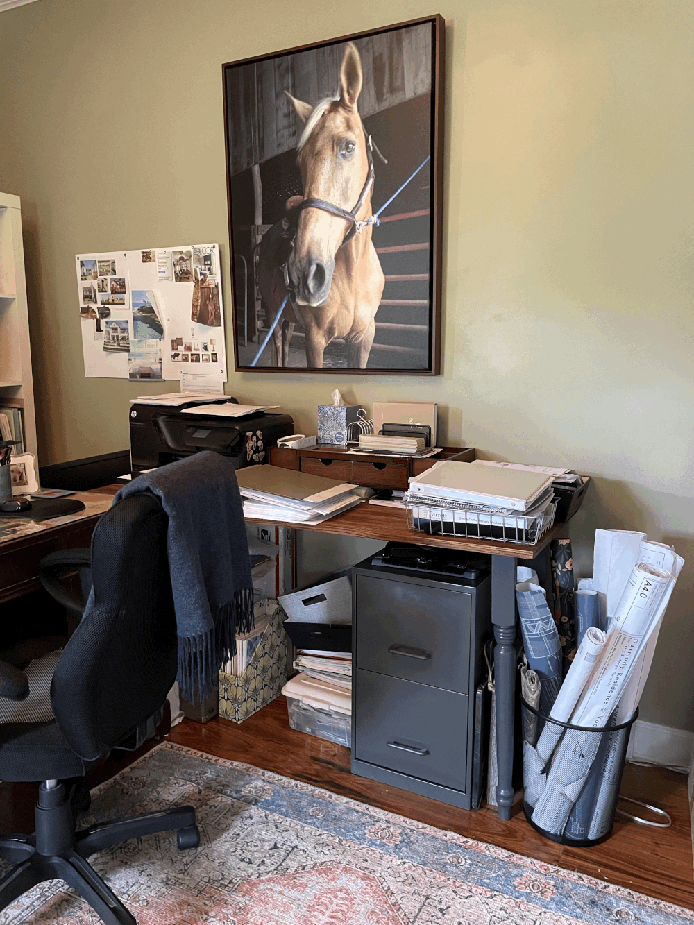 Modern Equestrian Design- The Office Part 1: Before — HUNTER DESIGN