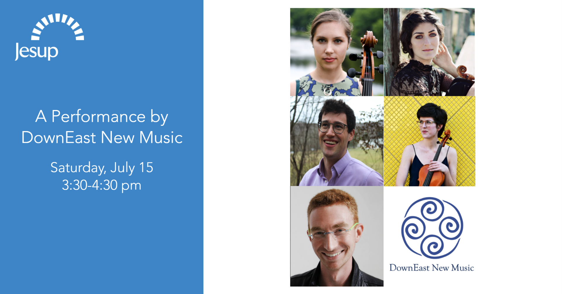A Performance by DownEast New Music — Jesup Memorial Library