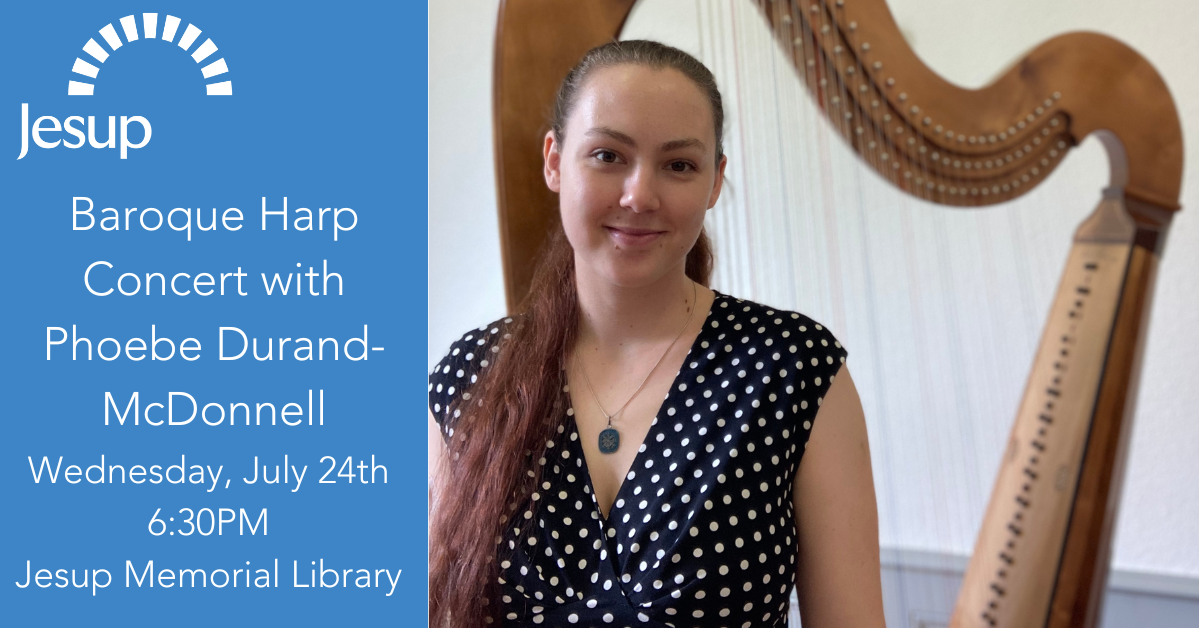 Musica Alta Italia: Baroque Harp Concert with Phoebe Durand-McDonnell ...