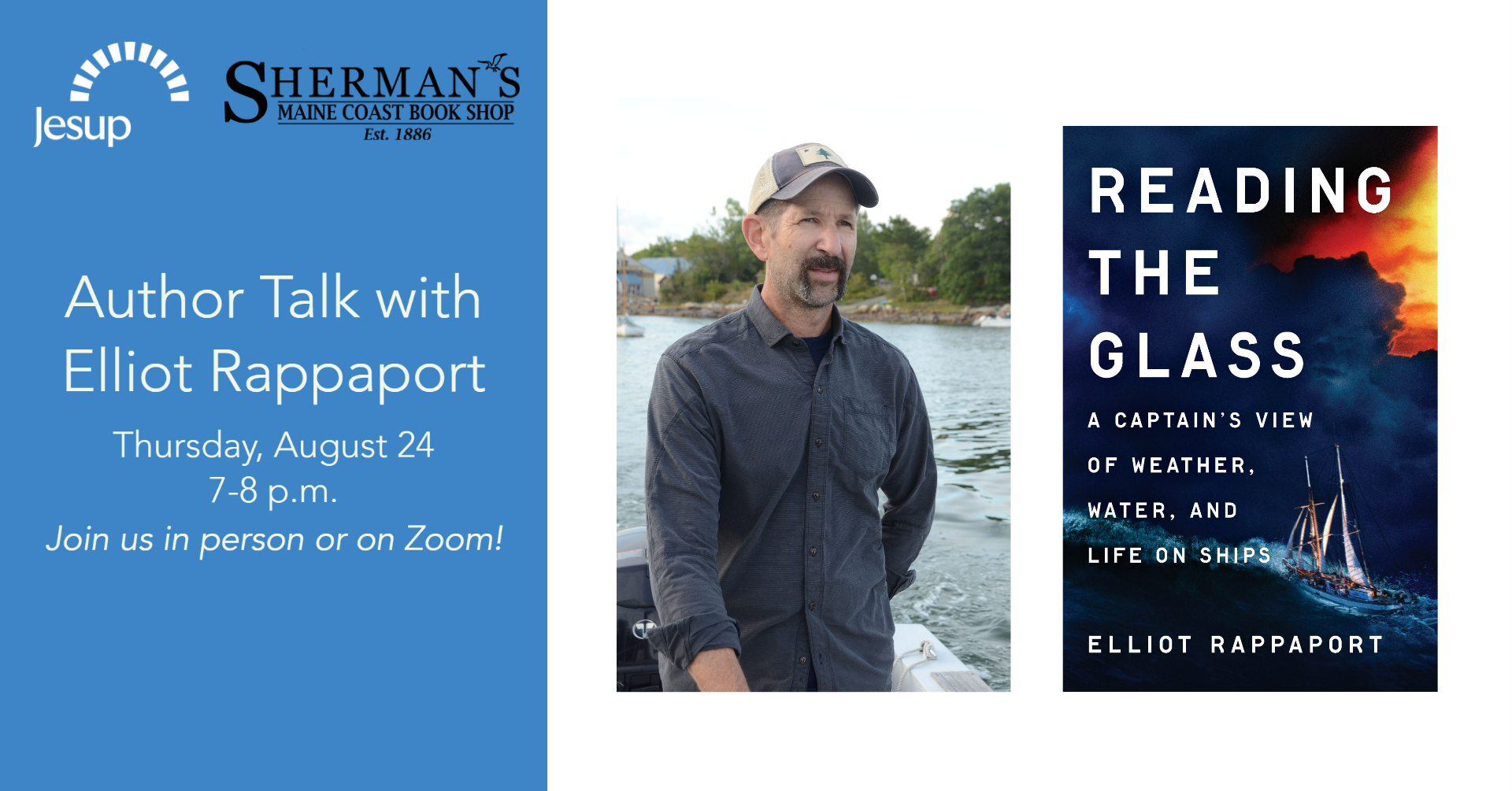 Author talk with Elliot Rappaport, "Reading the Glass: A Captain's View ...