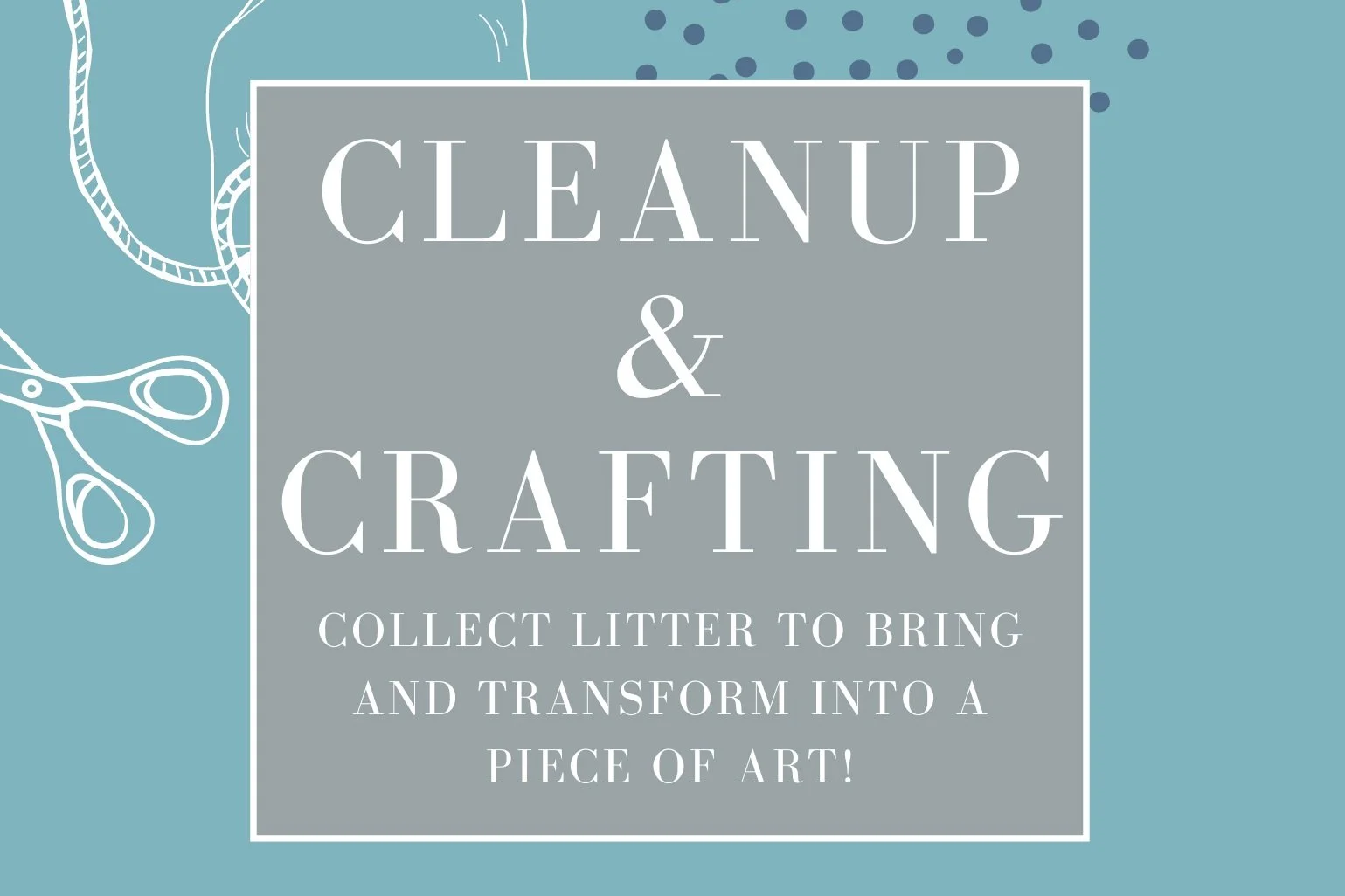 Trash to Treasure Crafting with JustME for JustUS! — Jesup Memorial Library