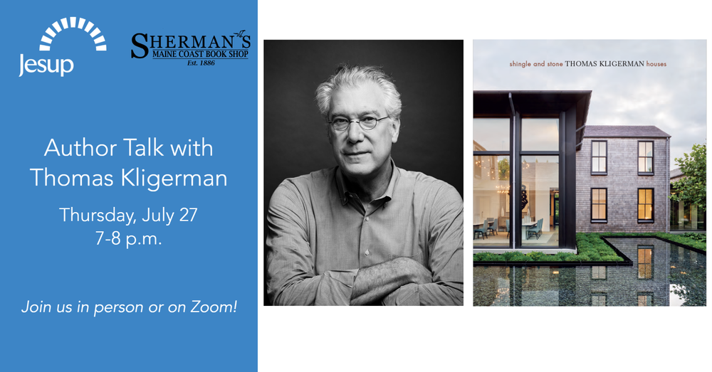 Author talk with Thomas Kligerman, "Shingle and Stone: Thomas Kligerman ...