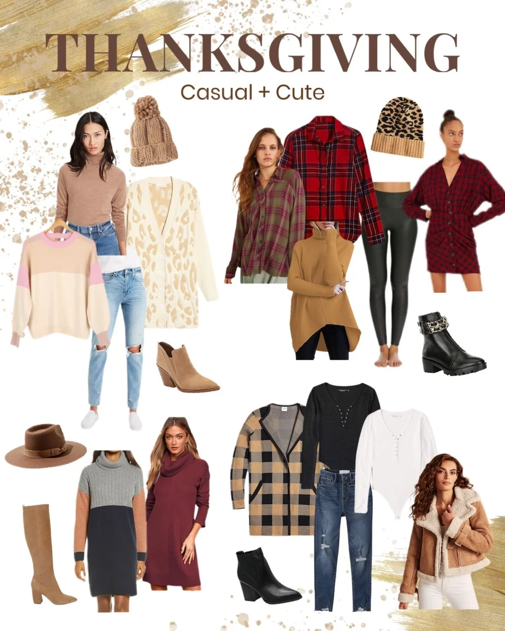 Affordable Thanksgiving Day Outfit Inspo — Uniquely Julz