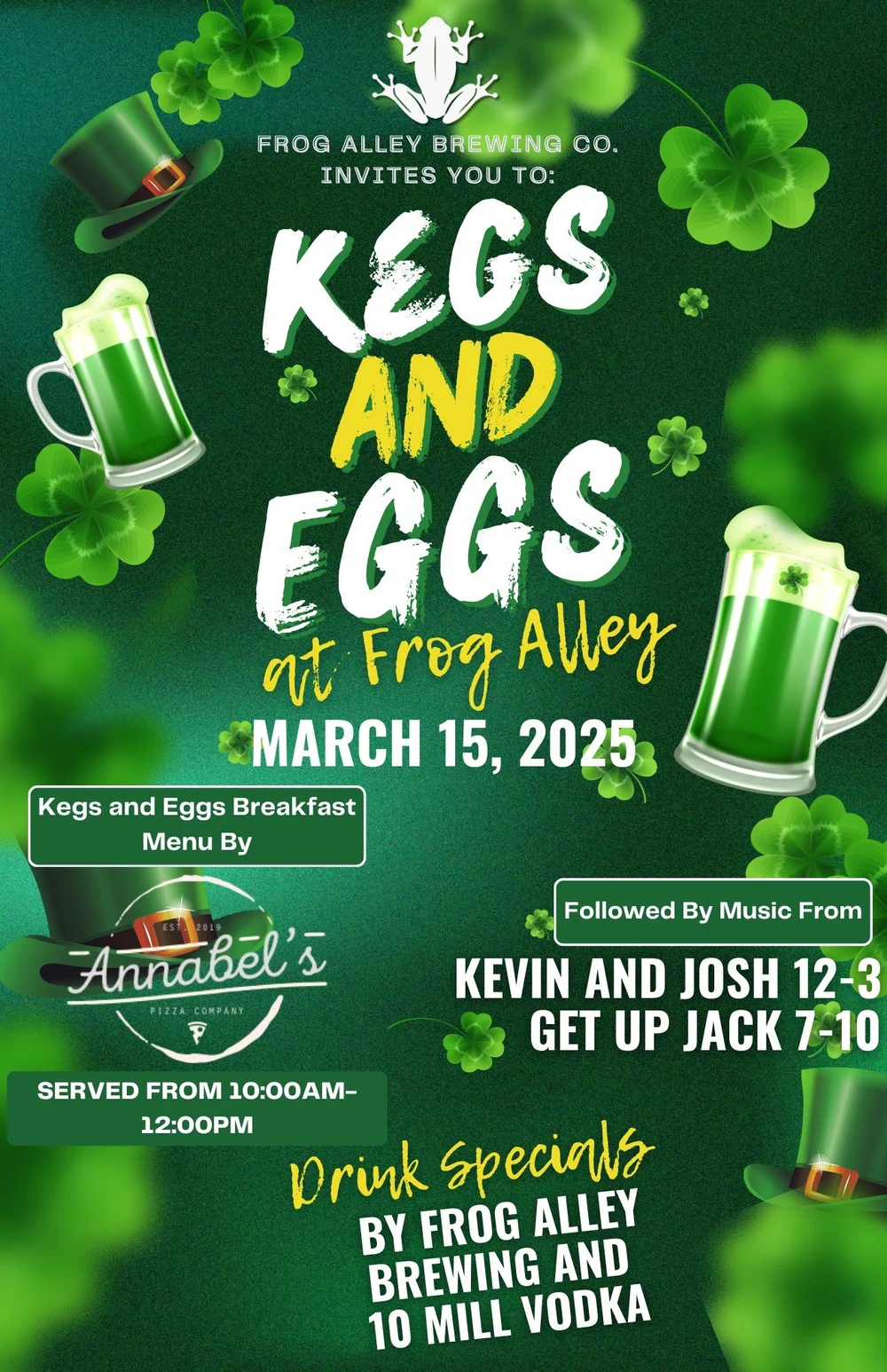 Live Events — Frog Alley Brewing Co.