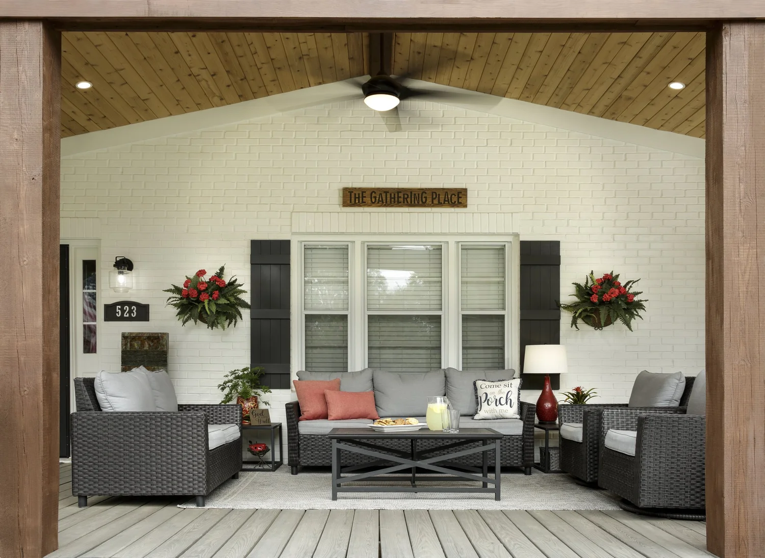 Lawrenceville Front Porch & Addition — Renee Jones Interiors