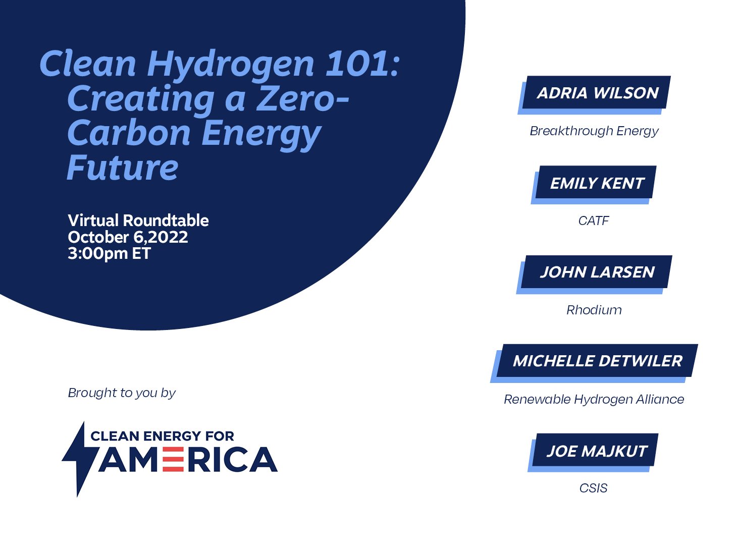 Clean Hydrogen 101: Making a Zero-Carbon Energy Future a Reality (Zoom ...