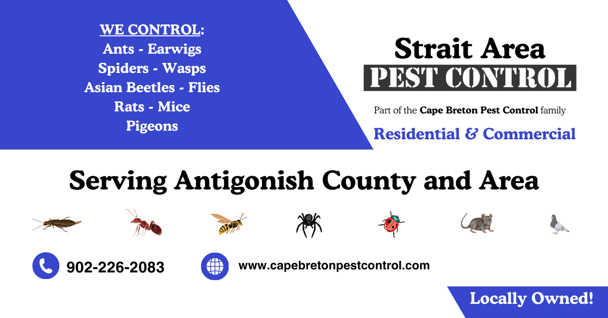 Strait Area Pest Control — Cape Breton Pest Control