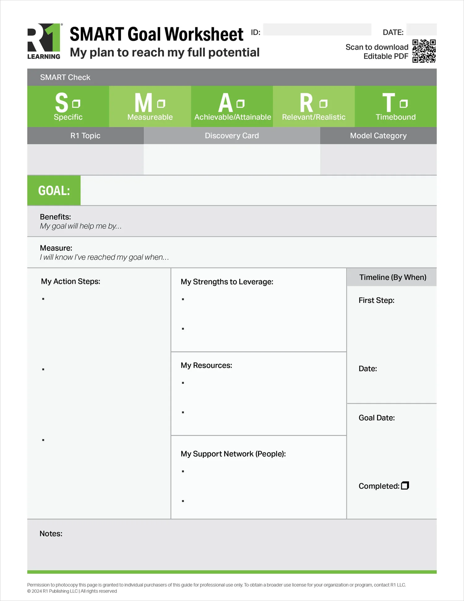 SMART Goals — What Makes SMART Goals Smart? — R1 Learning