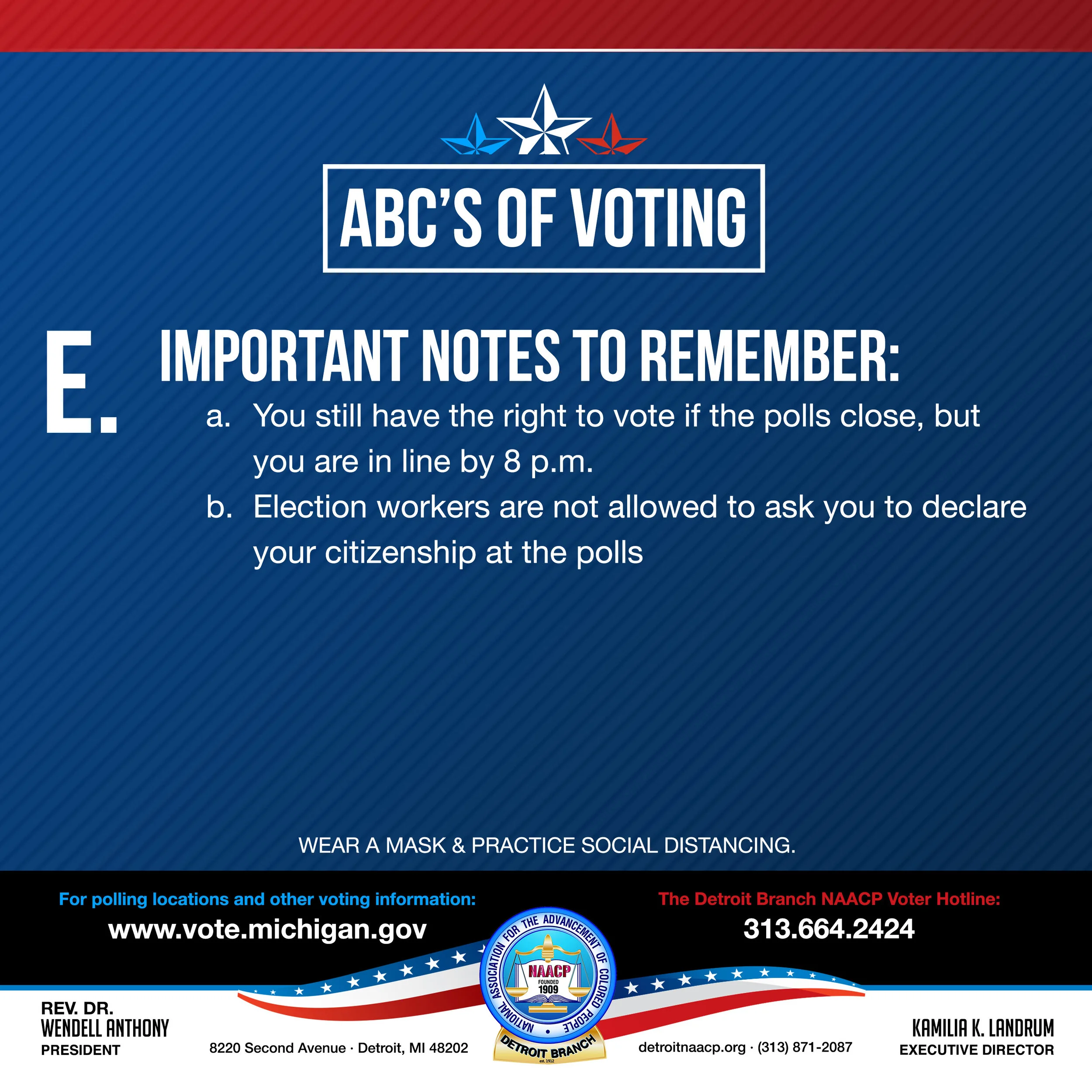 ABC’S OF VOTING — NAACP Detroit Branch