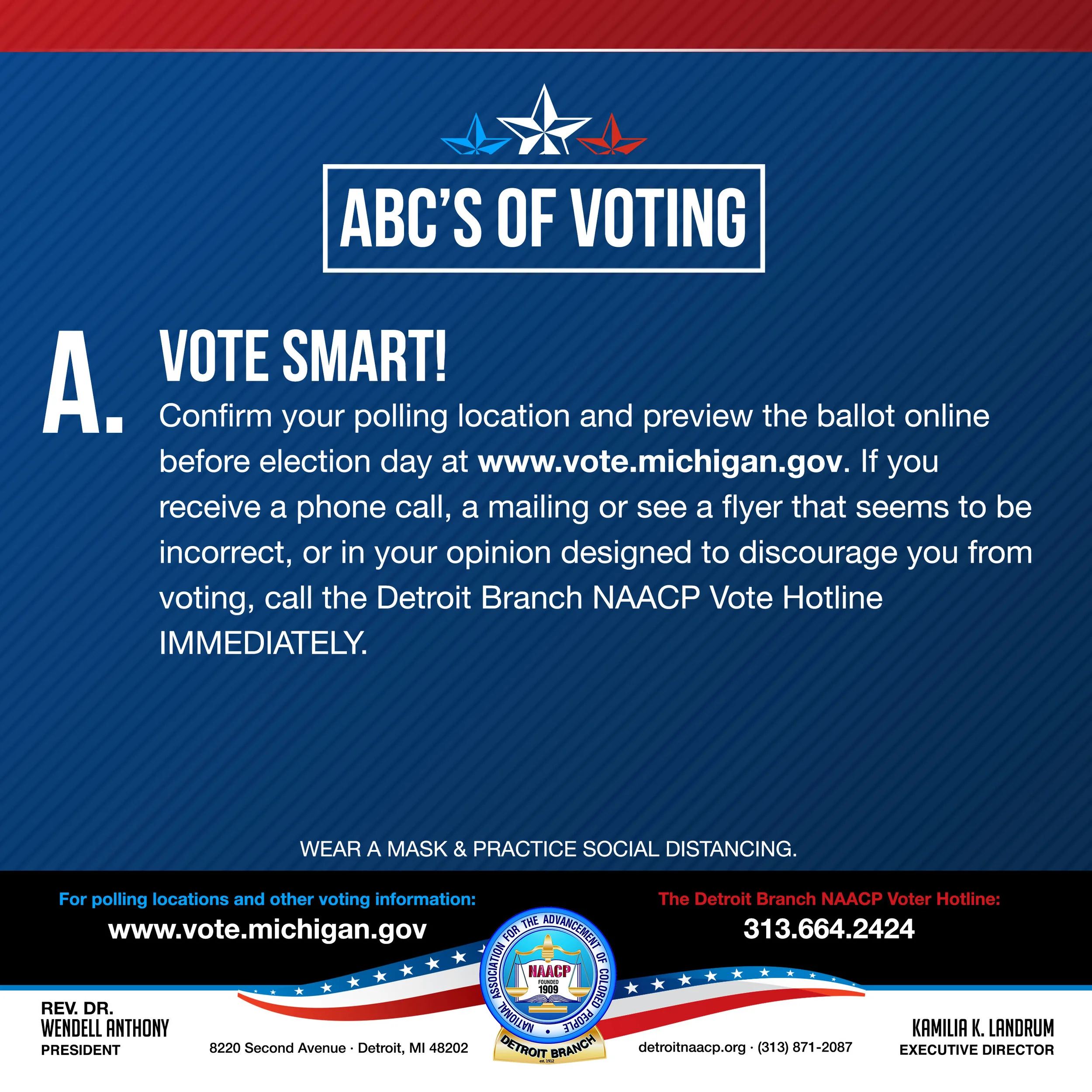 ABC’S OF VOTING — NAACP Detroit Branch