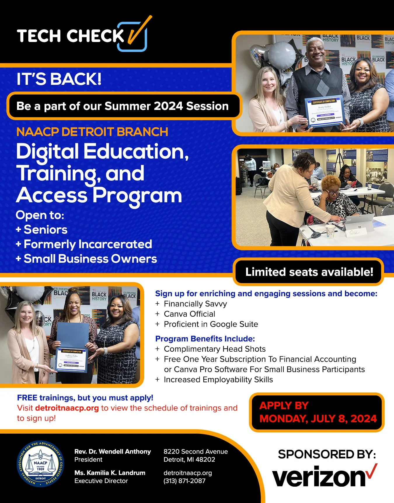 DIGITAL ETA SUMMER SESSION - APPLY NOW! — NAACP Detroit Branch