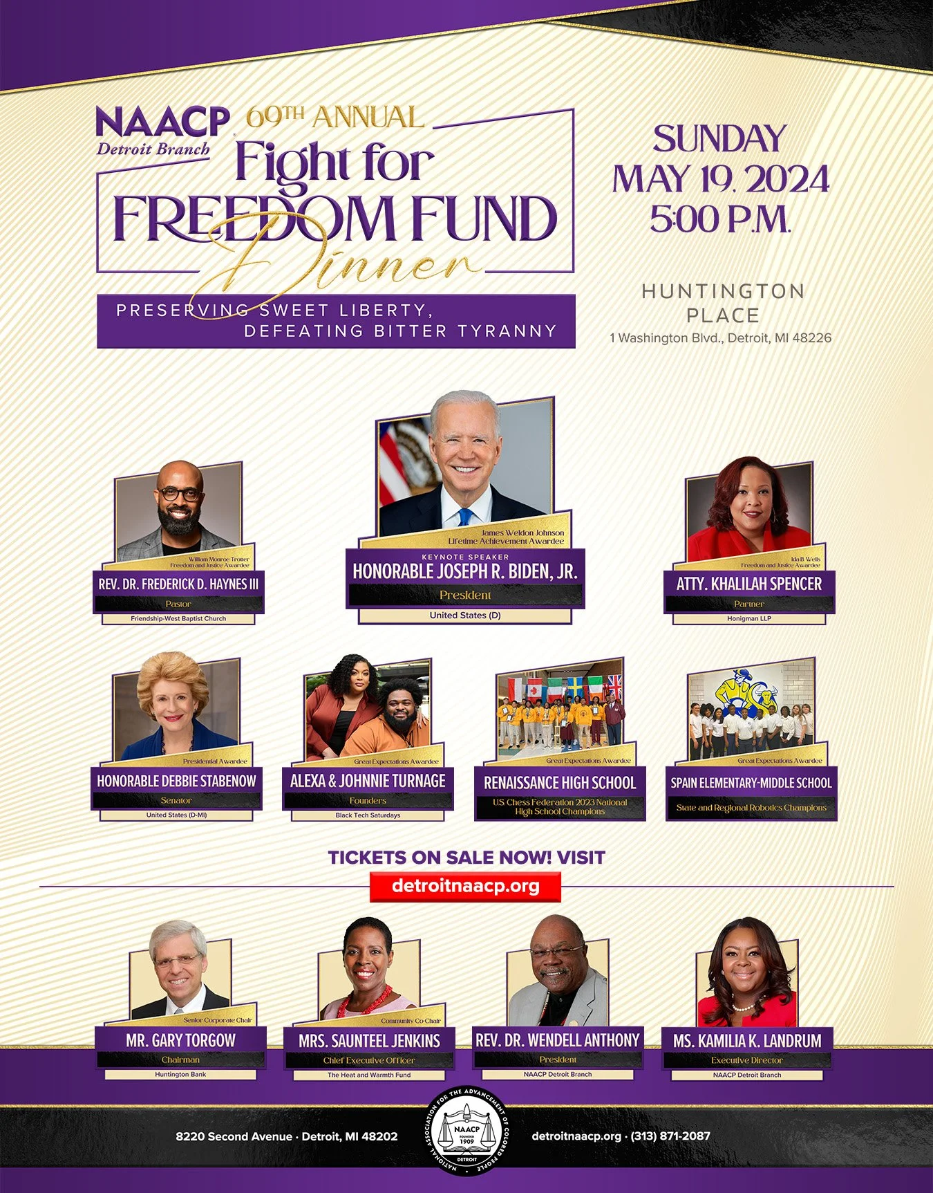 PRESIDENT JOSEPH R. BIDEN TO SERVE AS KEYNOTE SPEAKER FOR 69TH FIGHT ...