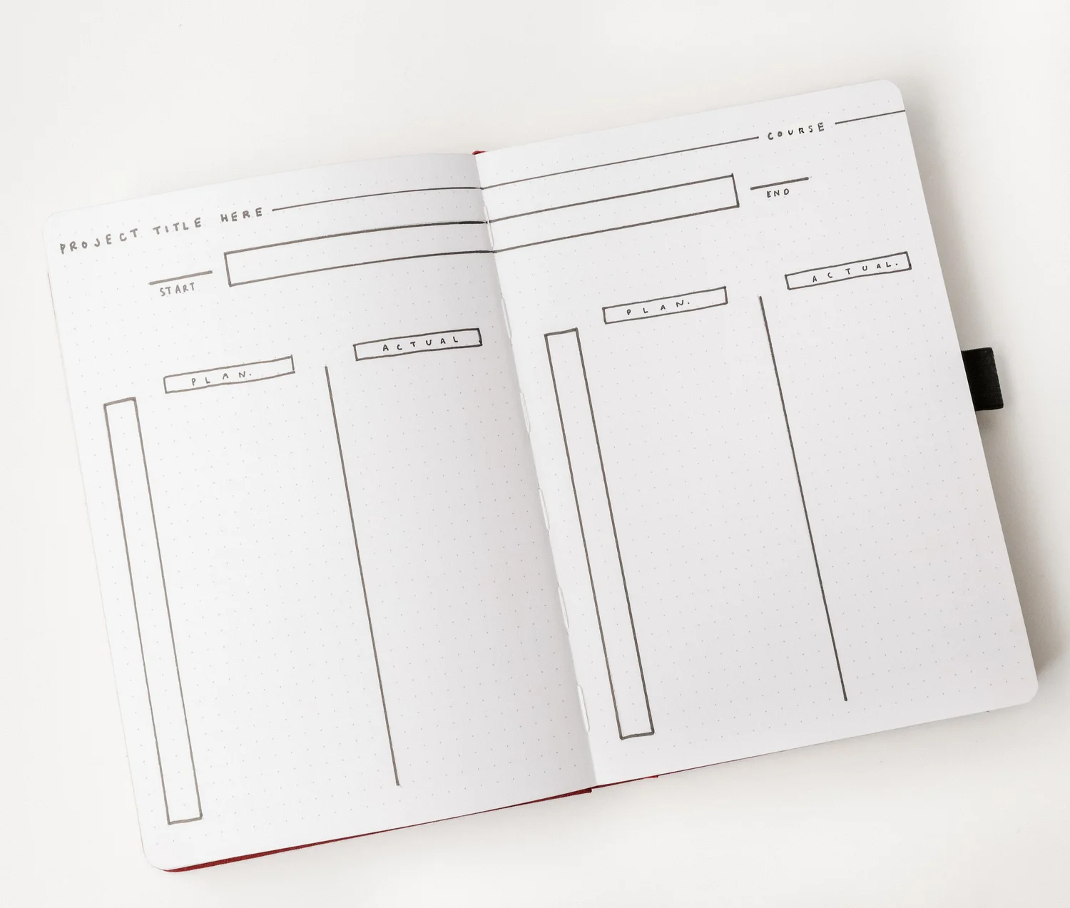 STUDENT BULLET JOURNAL SPREADS — CAITLIN DA SILVA