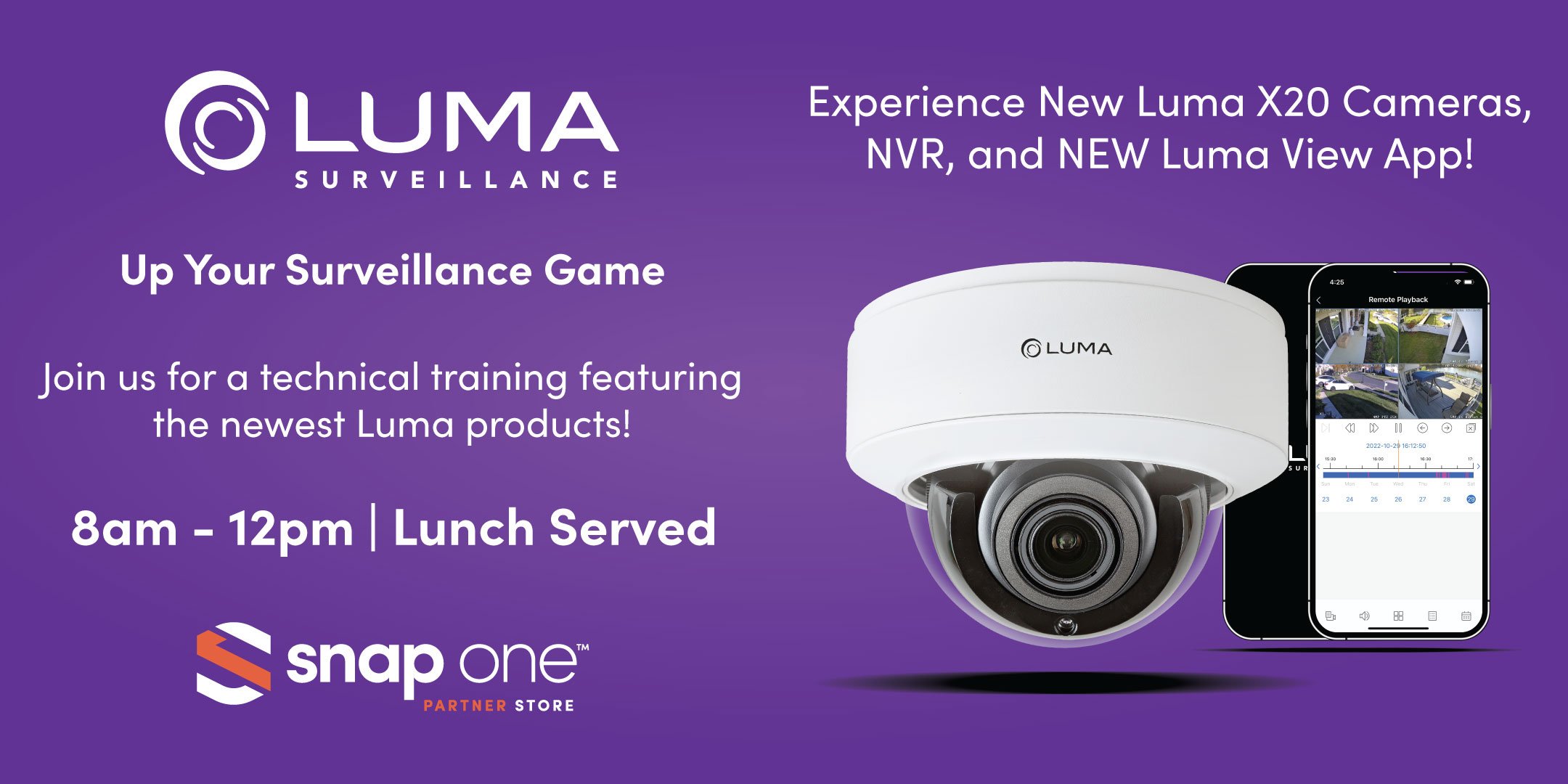 Luma X20 Technical Training - Cincinnati, OH - March 21, 2023 — Snap ...