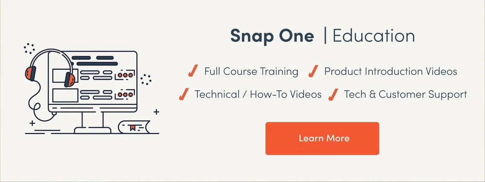 ADI | Snap One Store Events | In-Person Trainings & Events