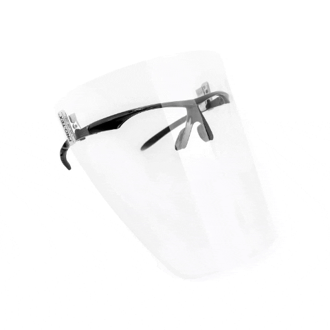 Pro-Tex® Face Shields Clip on to your glasses for Dental and Medical use