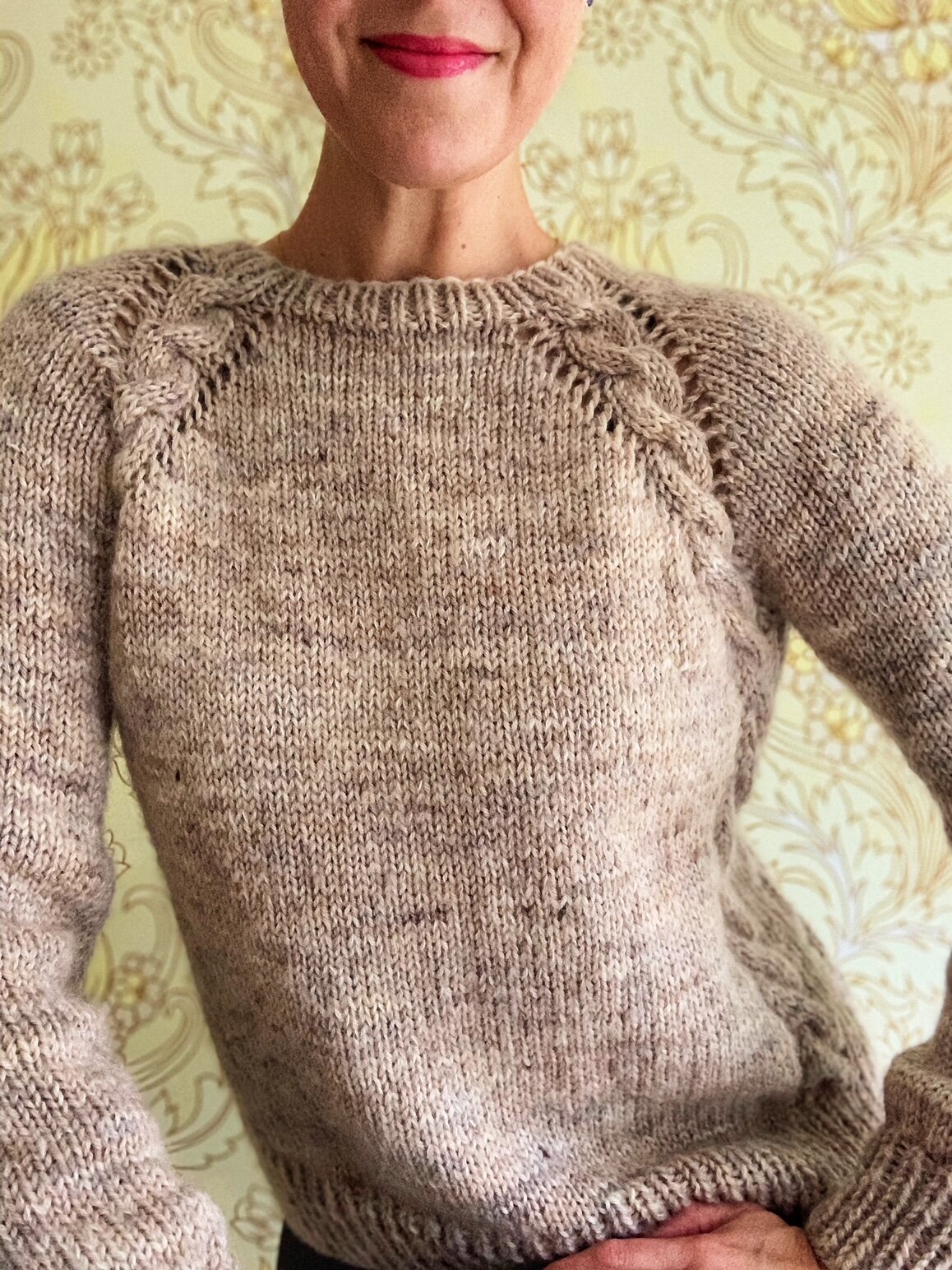 Laura's Learning To Knit Sweater — Knit Sisu