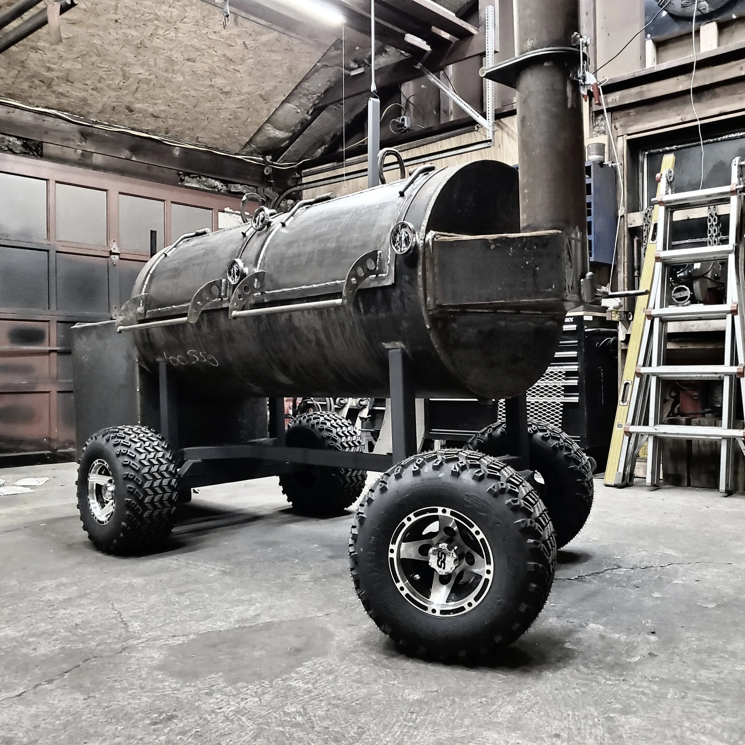 Backyard BBQ Pits at their finest! — GreenMoney Fabrications BBQ Smokers