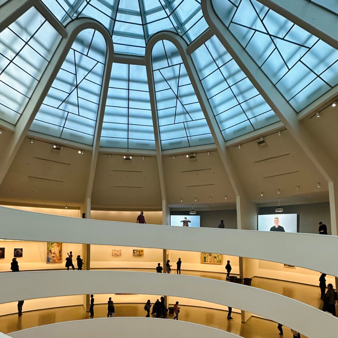 Visiting the Guggenheim Museum — Antonio Alanis Art