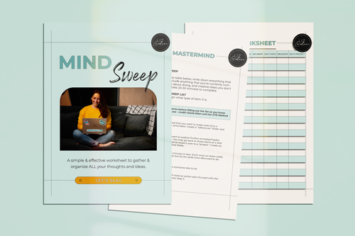 Mindsweep Worksheet — Liz Landeen