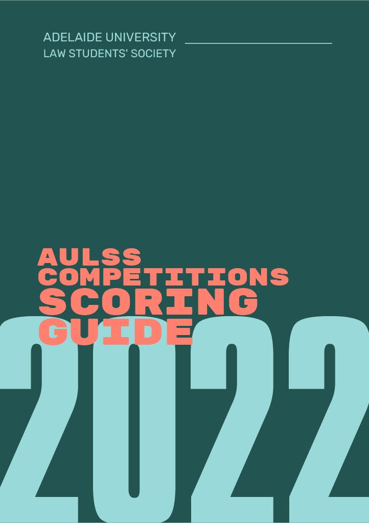 About Competitions — Adelaide University Law Students' Society