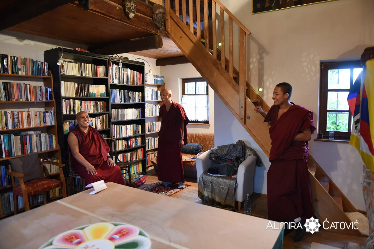 Beautiful visit from Tibetan monks — Almira Ćatović