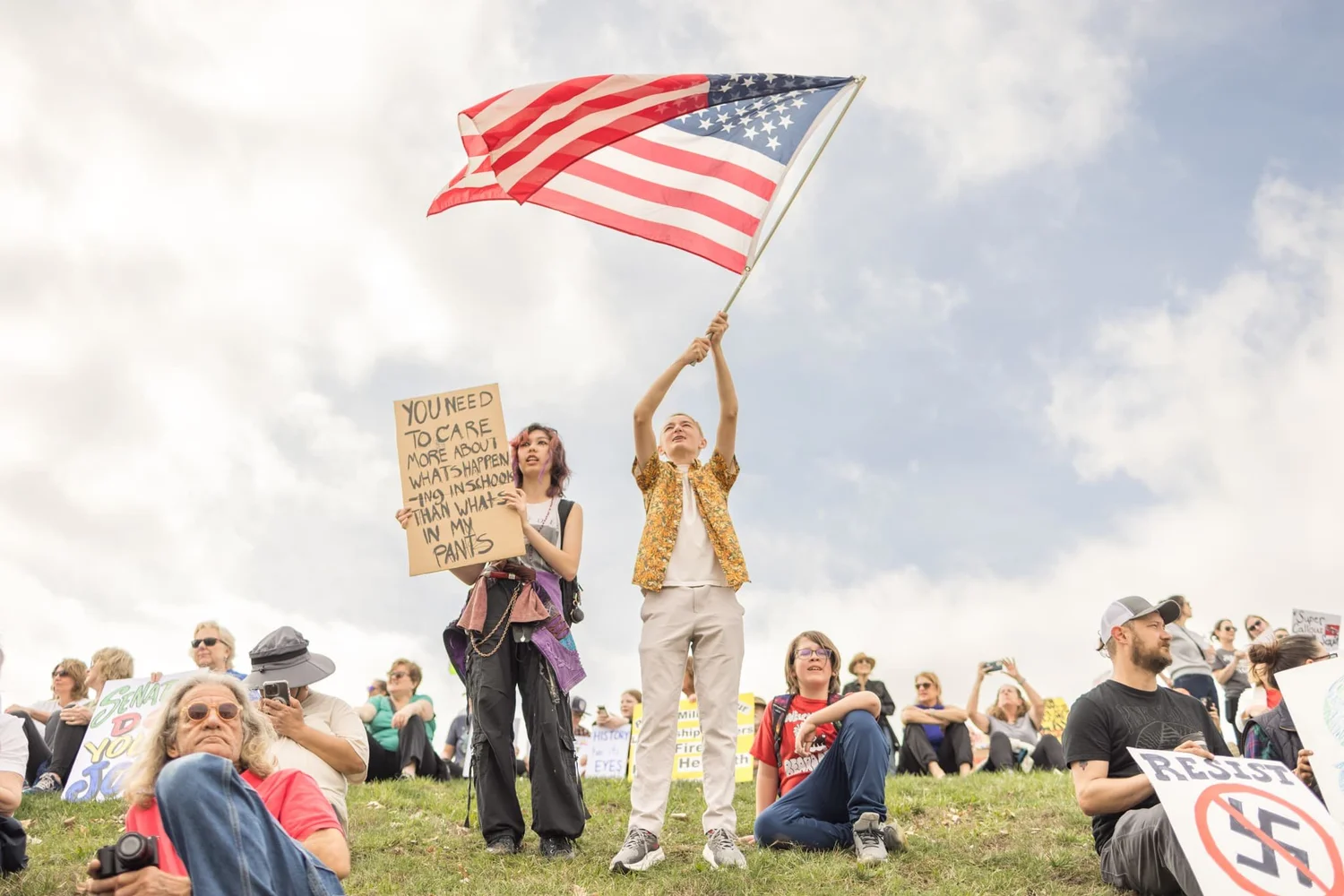 Kansas City’s March for Democracy — Sunshine and Shadows Photography