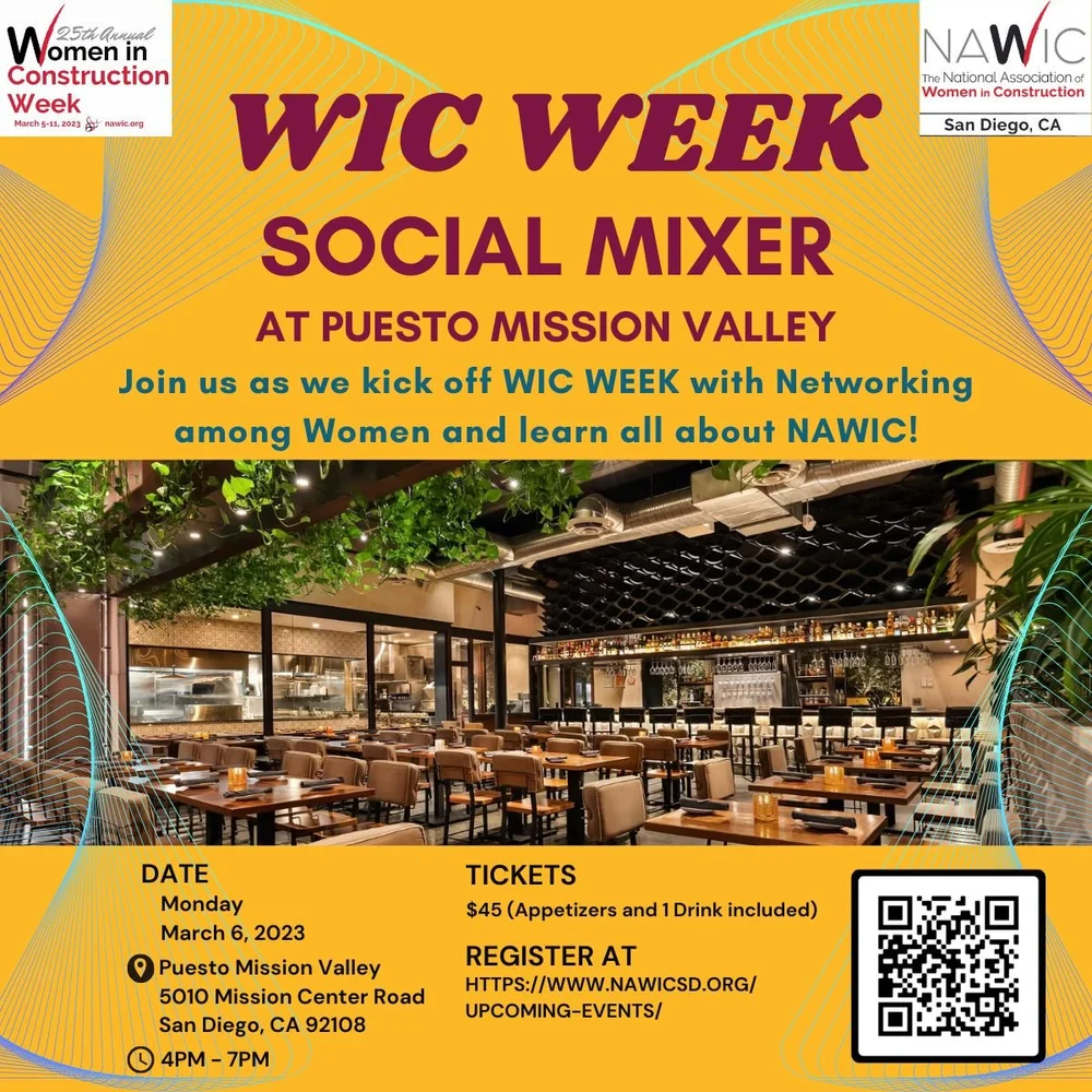WIC Week Social Mixer — NAWIC San Diego
