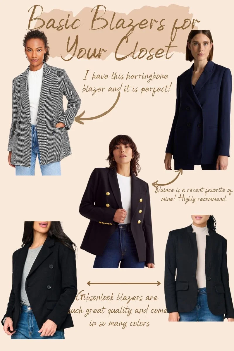 Basic Blazers Every Closet Needs — Mommy In Heels