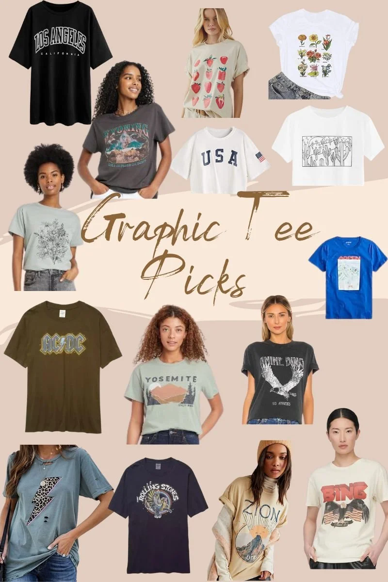 Graphic Tee Picks: Affordable to Splurge Worthy — Mommy In Heels