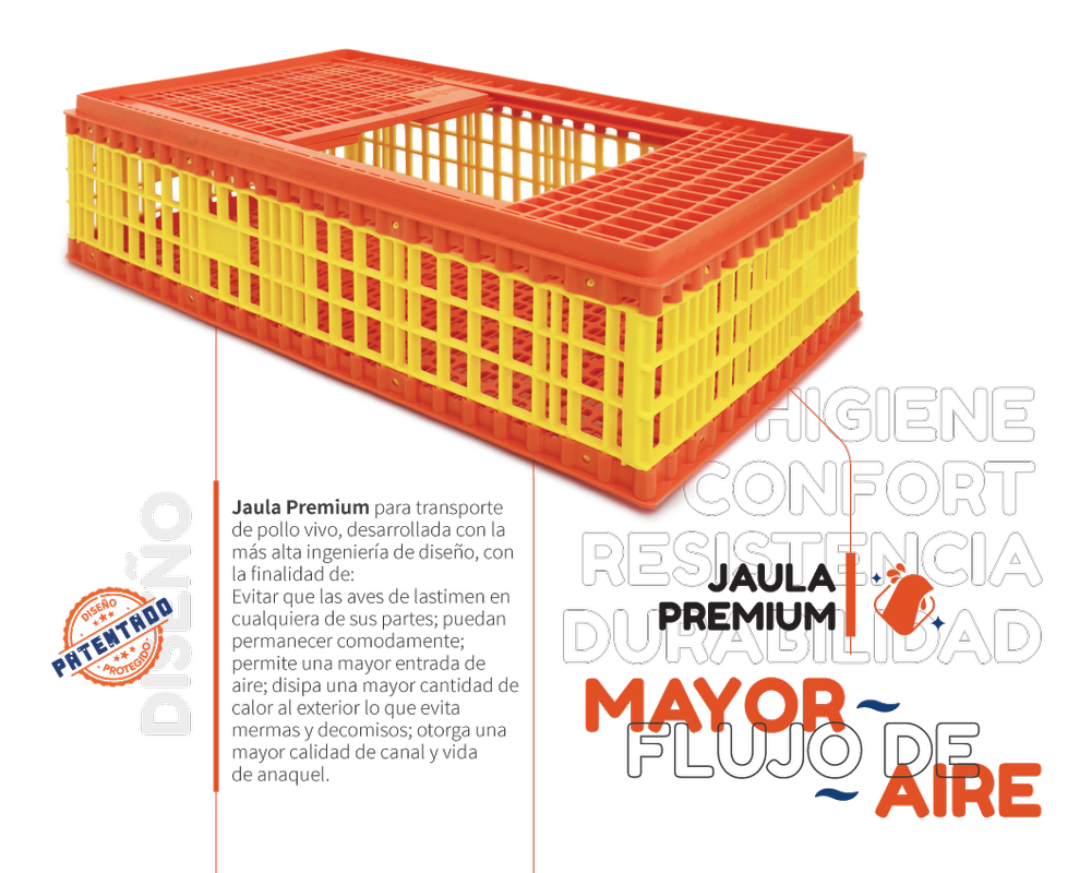 Hércules - Jaula transportadora de Aves — Sephnos | Farm Equipment
