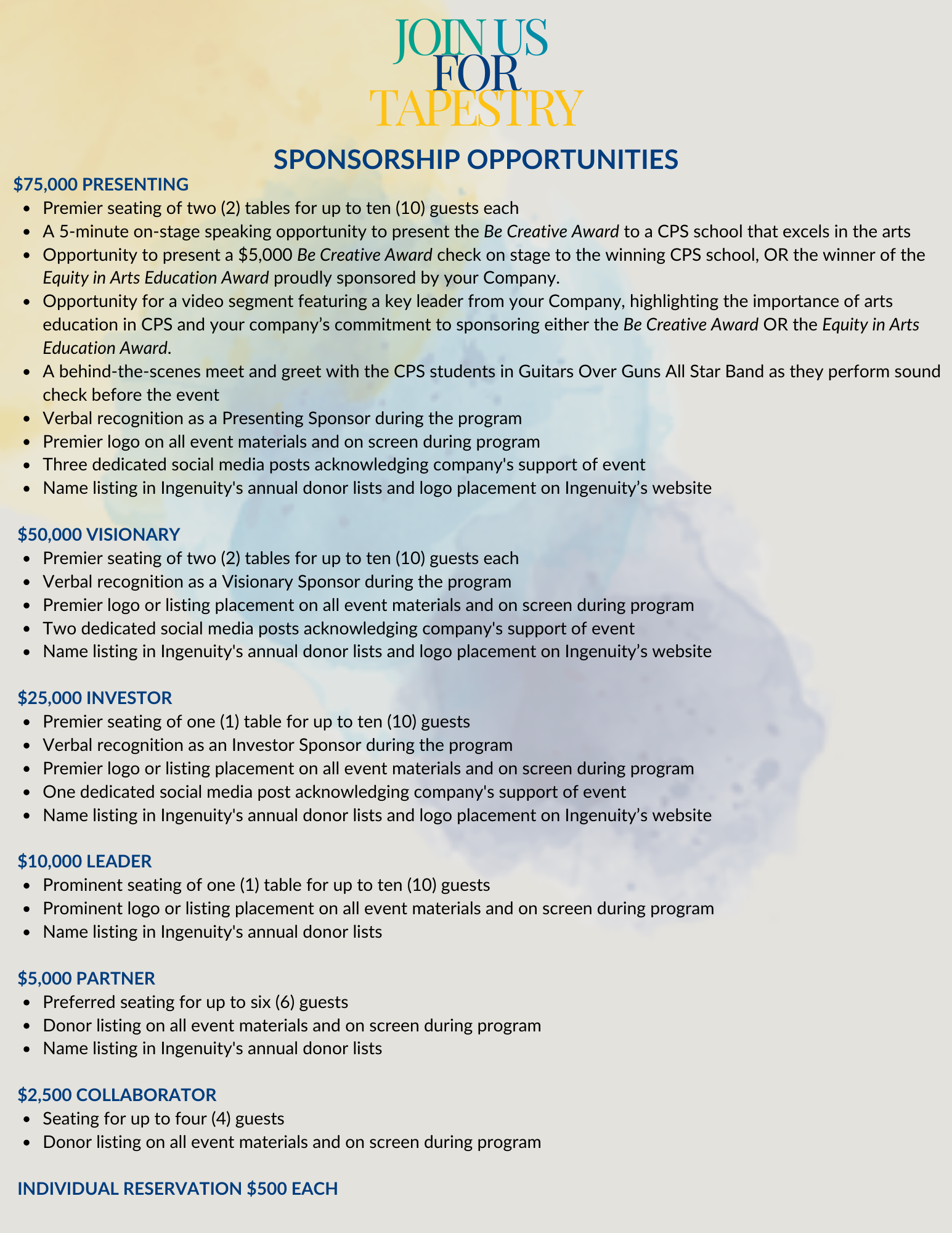 Ingenuity 2025 Tapestry: Weaving Equity for Arts Education — PJH ...